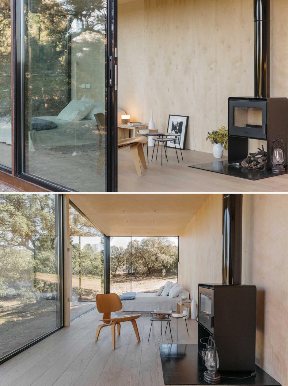 Half The Walls Are Glass On This Modern Tiny Home