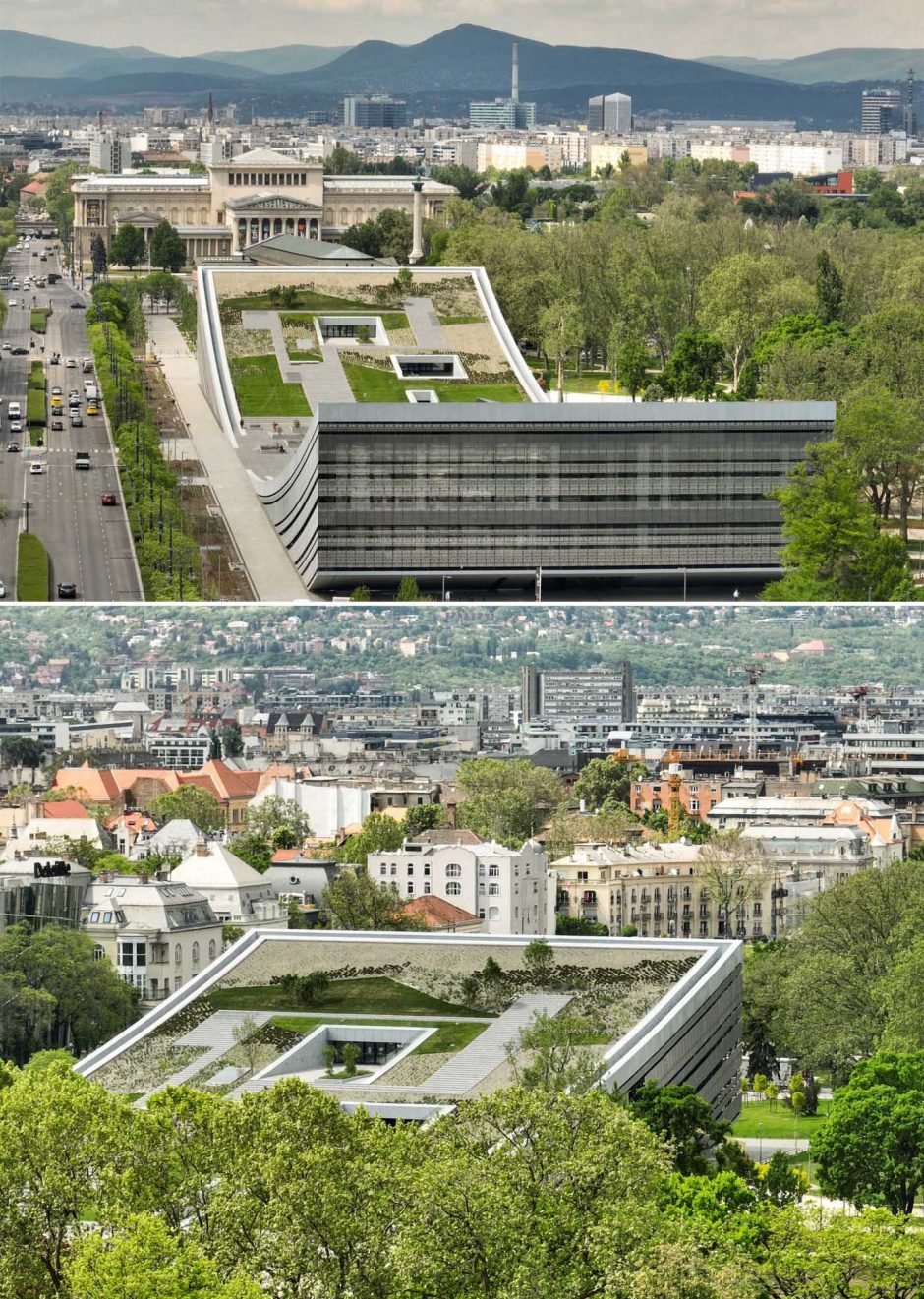The Green Roof On Top Of This New Museum Acts As A Public Park