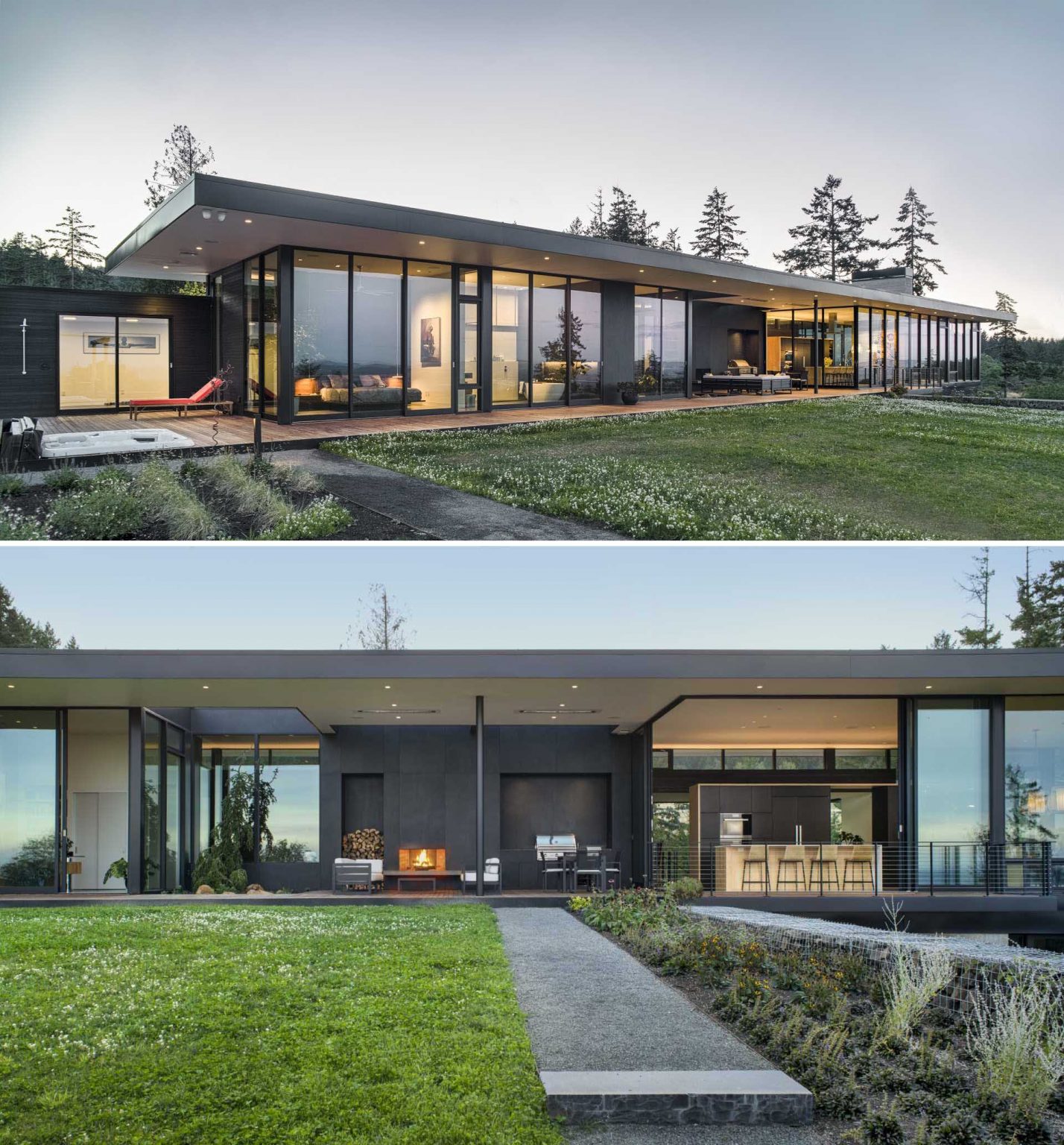 This Modern House Goes Wide Instead Of High