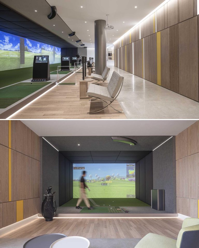 The Dimples On A Golf Ball Were The Inspiration For This Ceiling Design