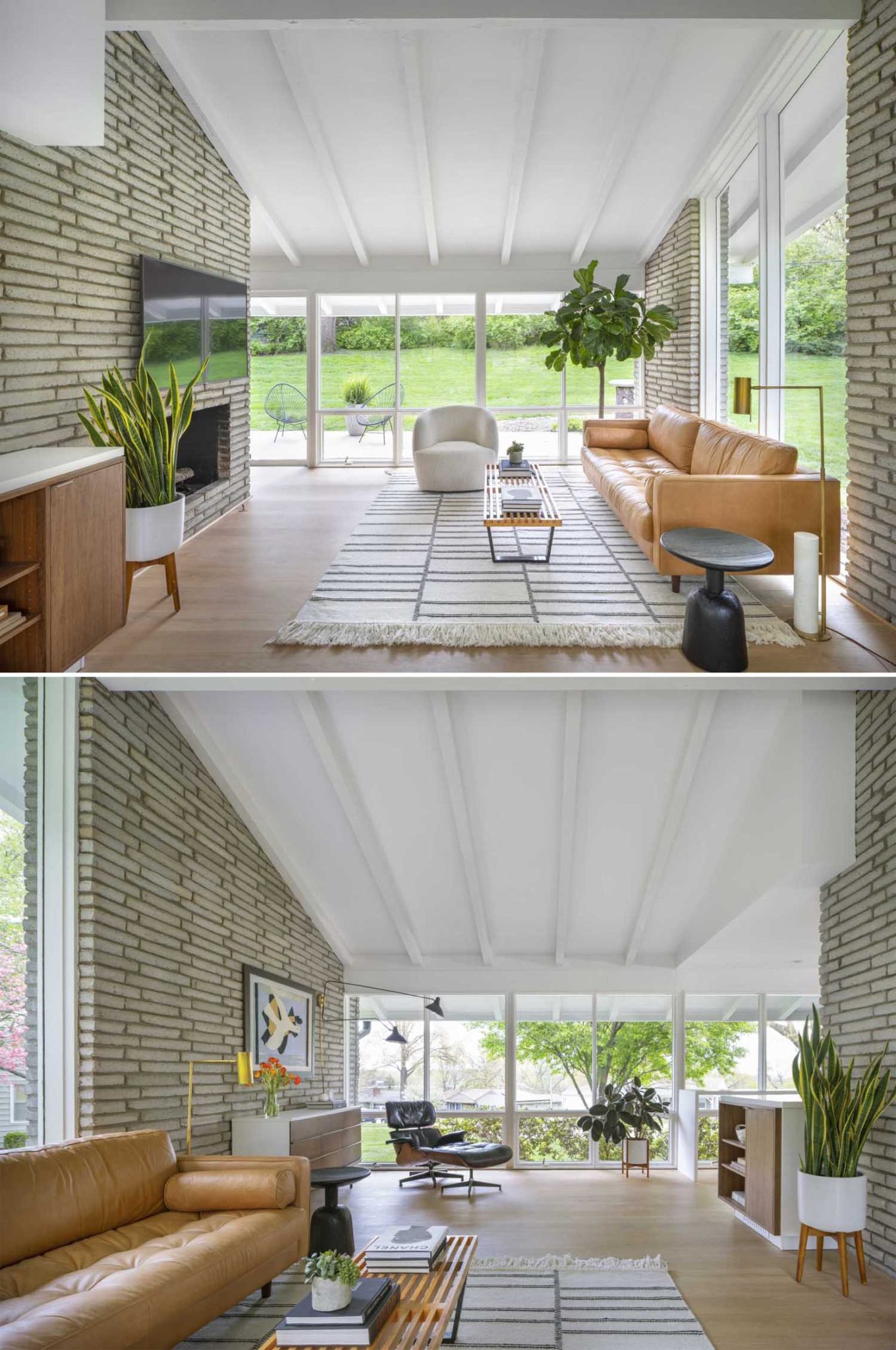 This 1950s Mid-Century Modern Home Was Given A Contemporary Remodel
