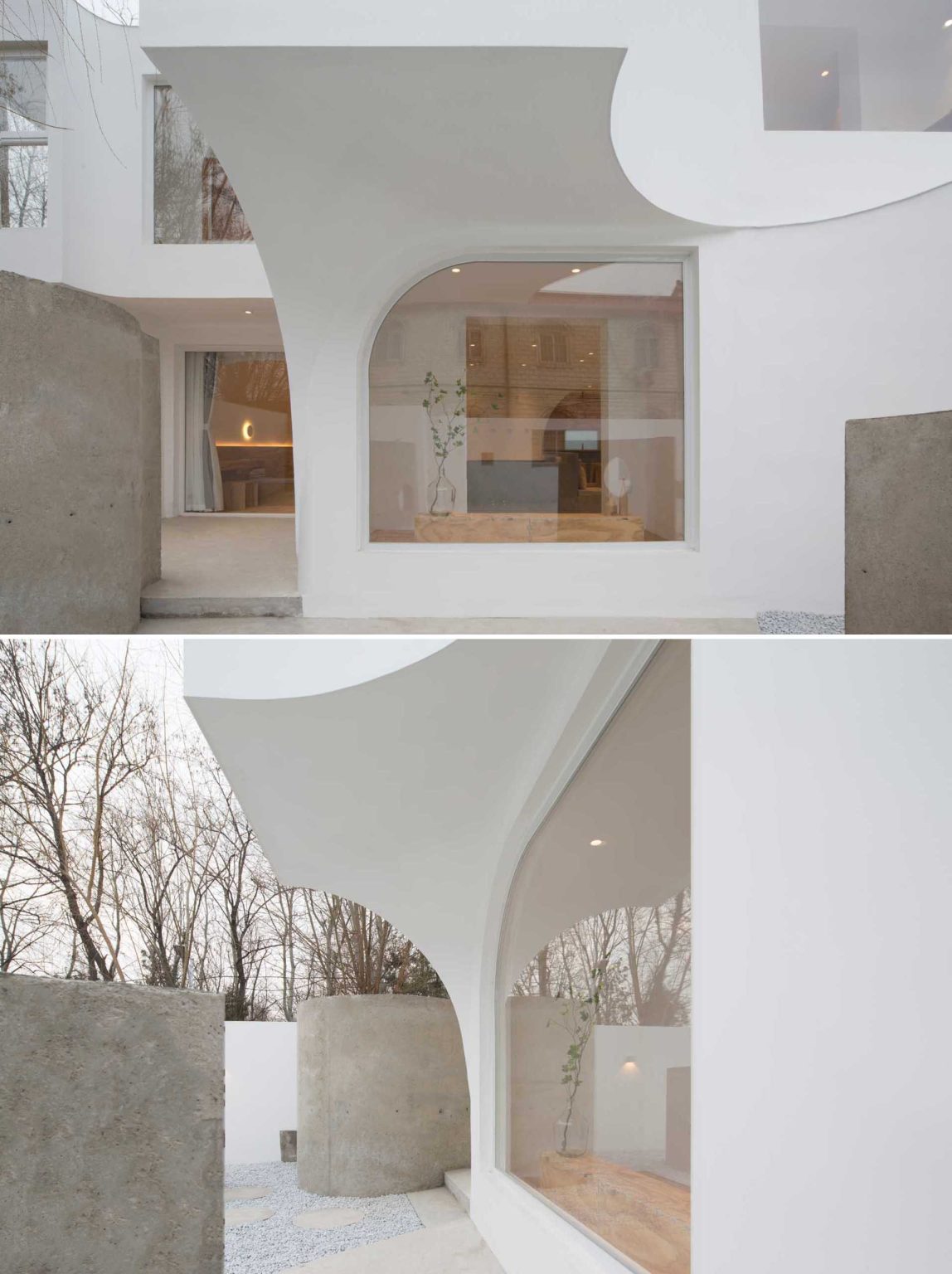 The Sculptural Exterior Is Part Of The Unique Experience Of This ...