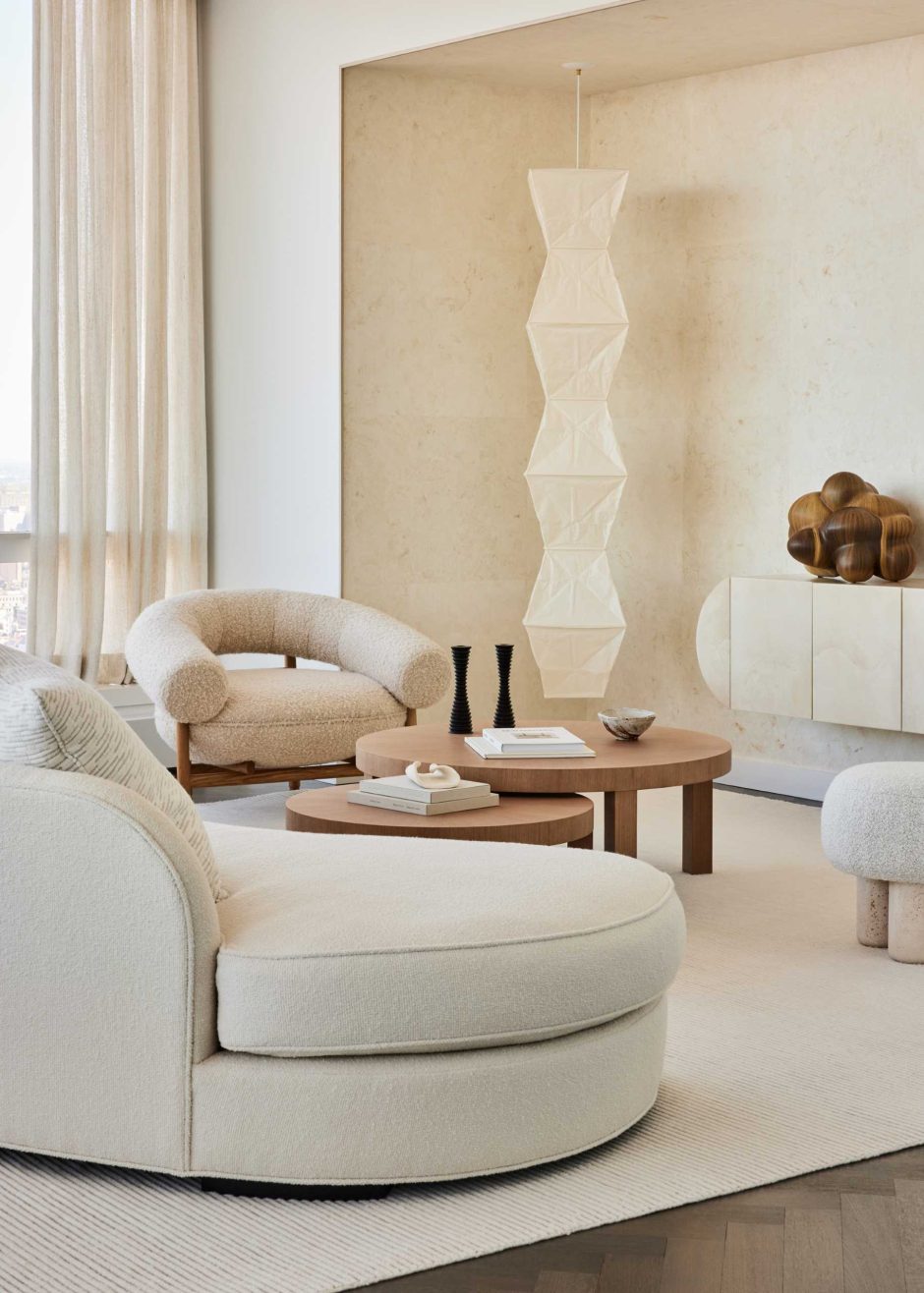 A Neutral Color Palette Creates A Calm Interior For This Apartment In ...