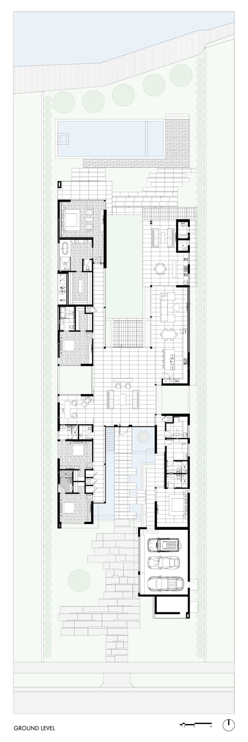 Clerestory Windows Invite The Light Into This Modern Home In Miami