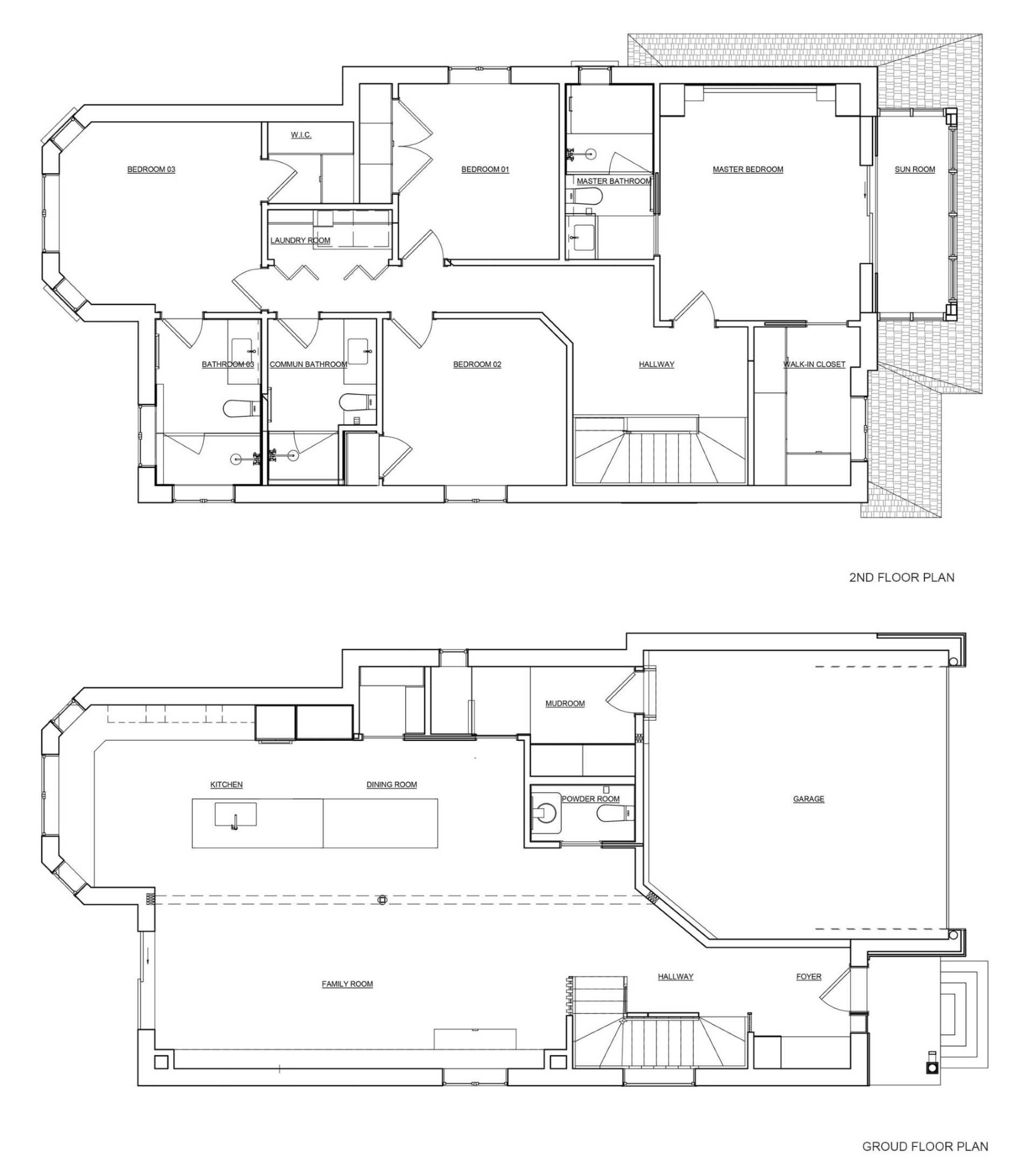 Wall-To-Wall Built-In Wood Cabinetry Create A Warm Interior For This ...