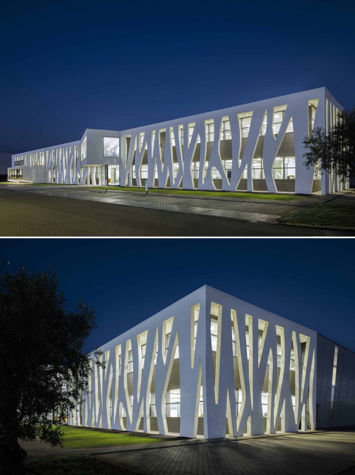 This Bread-Inspired Facade Was Designed For A Manufacturer Of Bakery ...