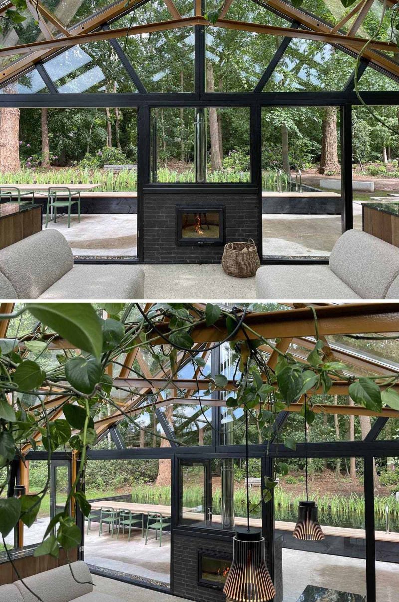 This Small Home Has Glass Walls And A Glass Ceiling