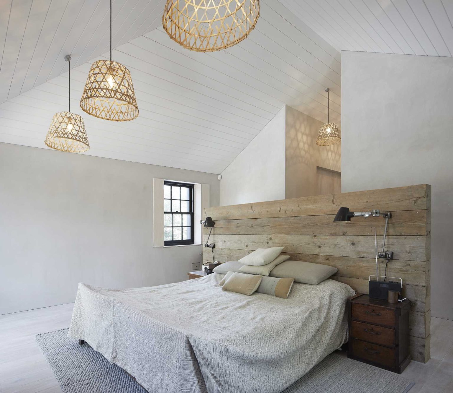 A Modern Addition For An 1830s Brick Farm House