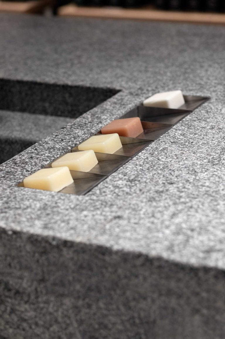 A Large Sliding Window Offers A Look Inside This Nature-Inspired Store ...