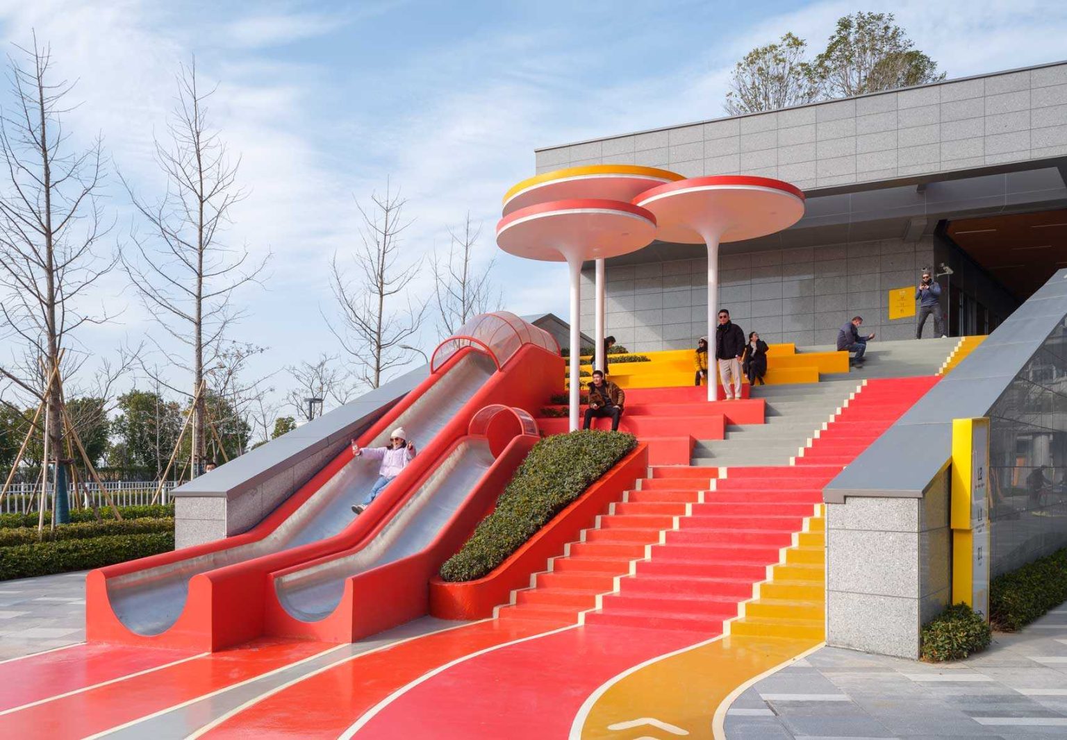 This Park Design Was Inspired By A Volcano And Its Lava Flow