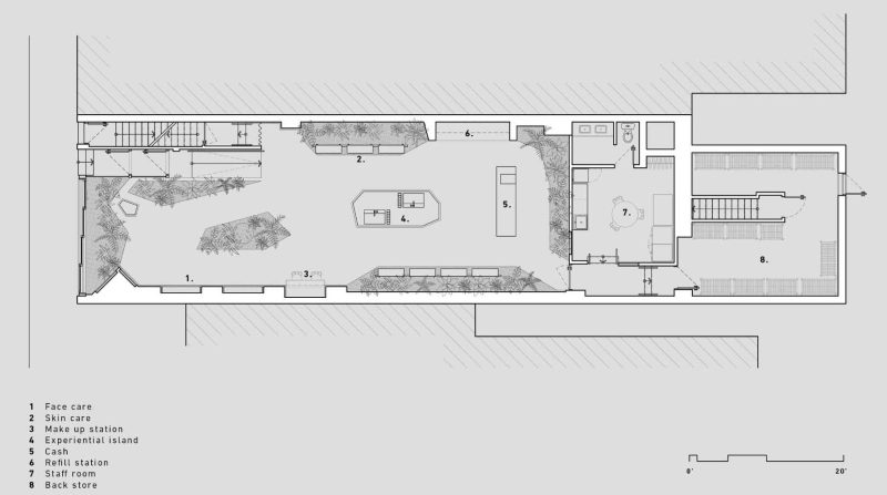 A Large Sliding Window Offers A Look Inside This Nature-Inspired Store ...