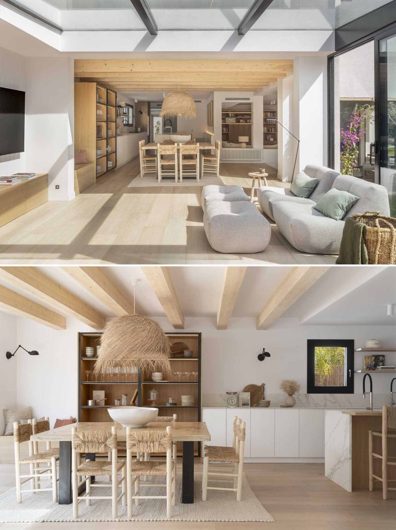 A Calming Interior Was Designed For This Home In Spain