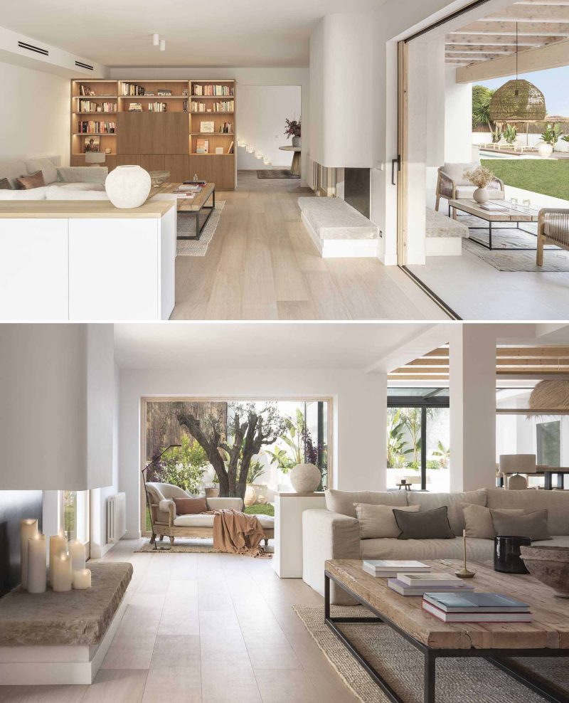 A Calming Interior Was Designed For This Home In Spain