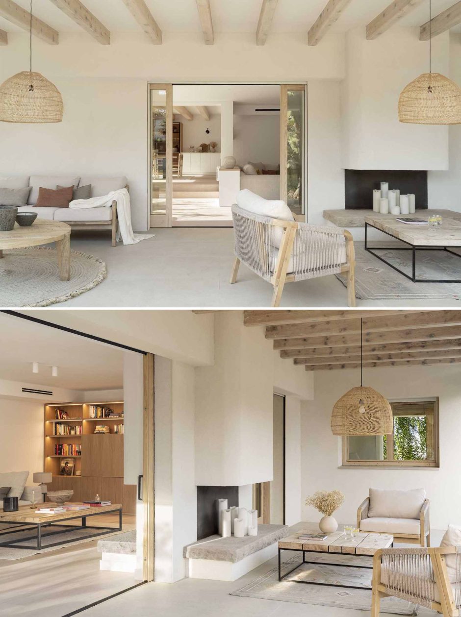 A Calming Interior Was Designed For This Home In Spain