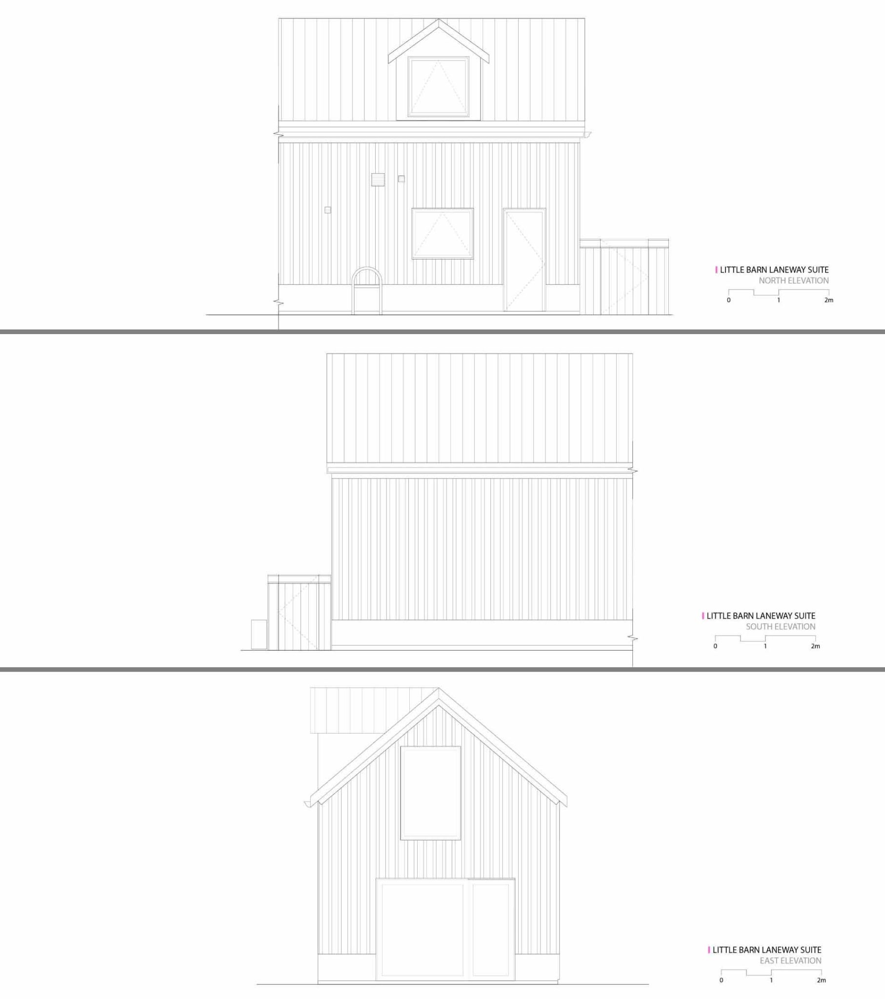 This Little Laneway House In Toronto Has An Upstairs Bedroom ...