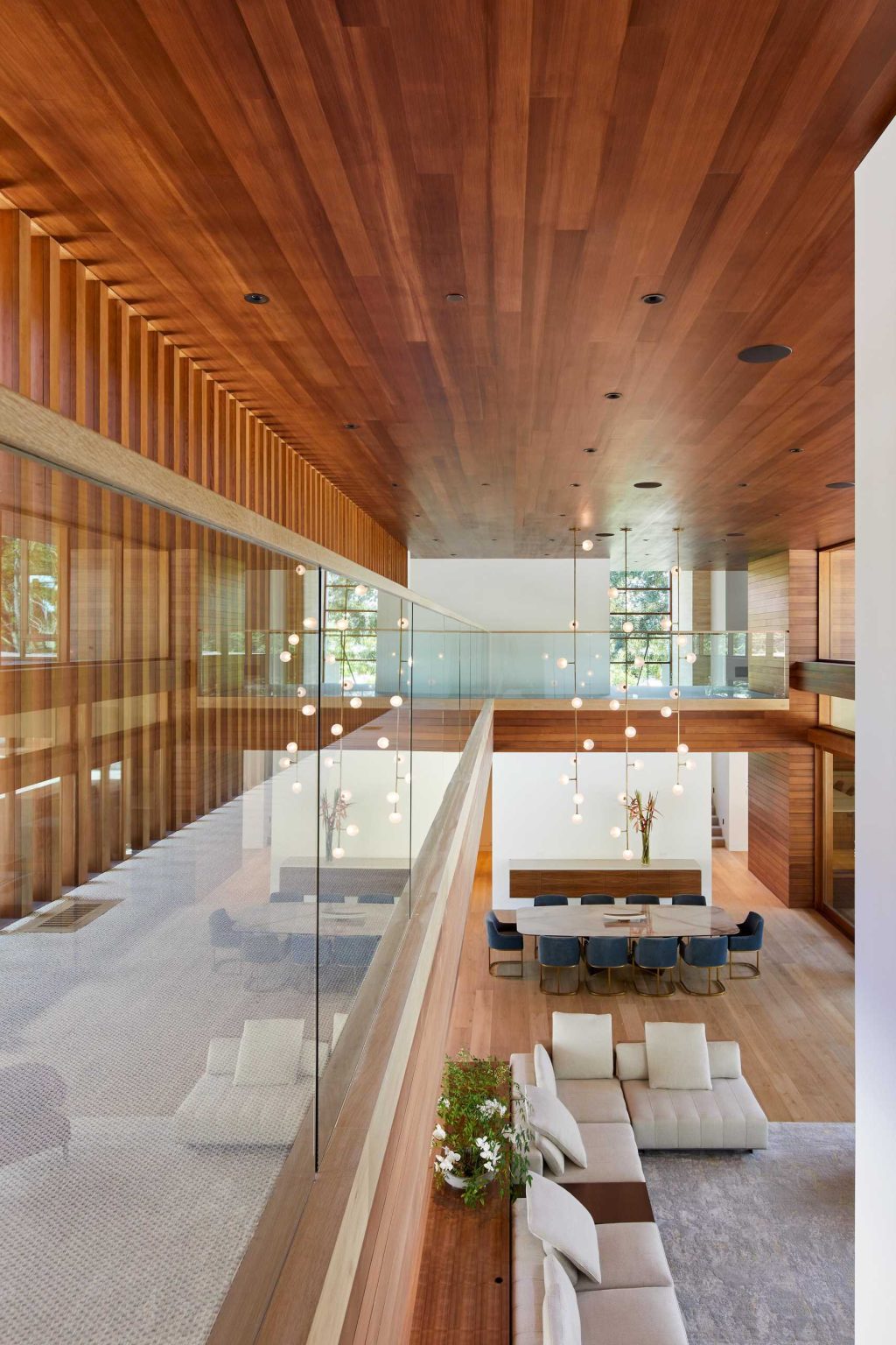 Western Red Cedar Gives This Home A Warm Feeling Inside And Out