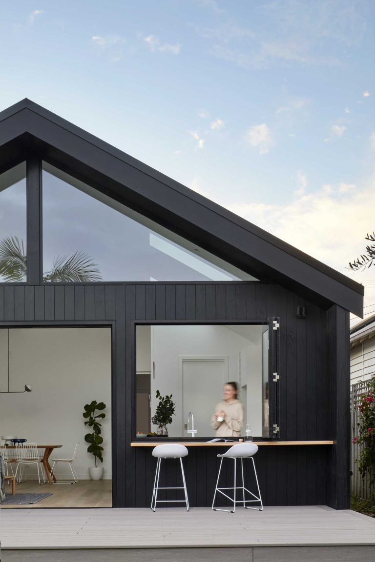 The New Addition On This Home Includes A Pass-Through Window To The Kitchen
