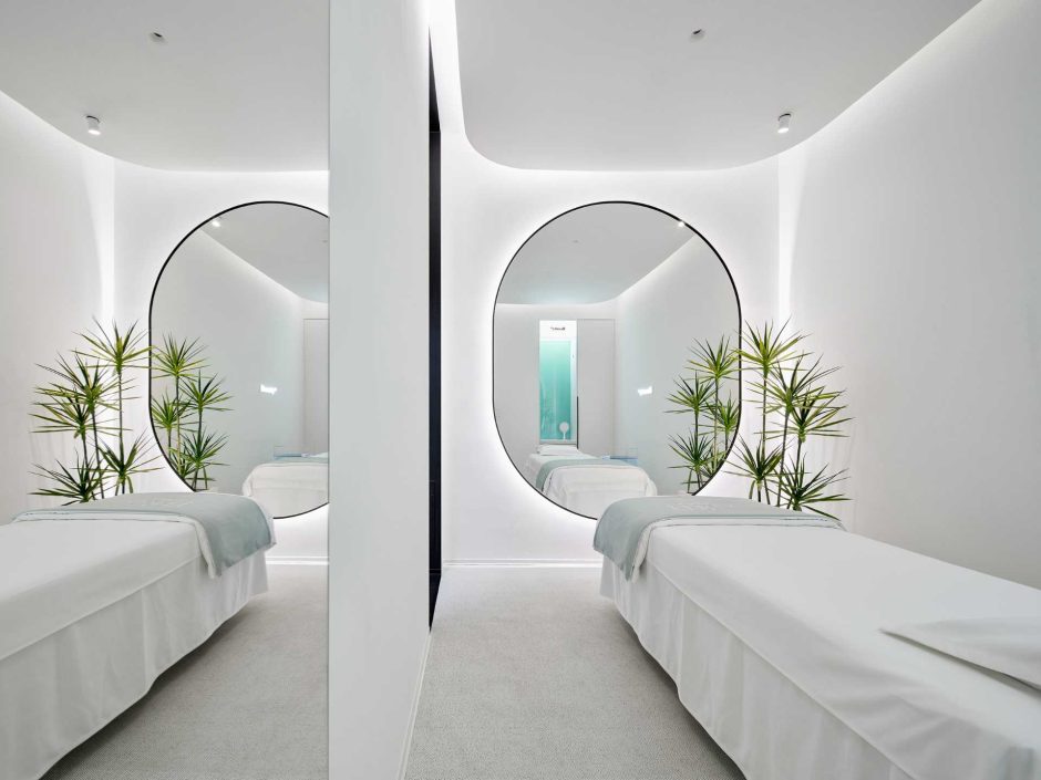 Before & After - A Dark Retail Space Transformed Into A Bright Skincare ...