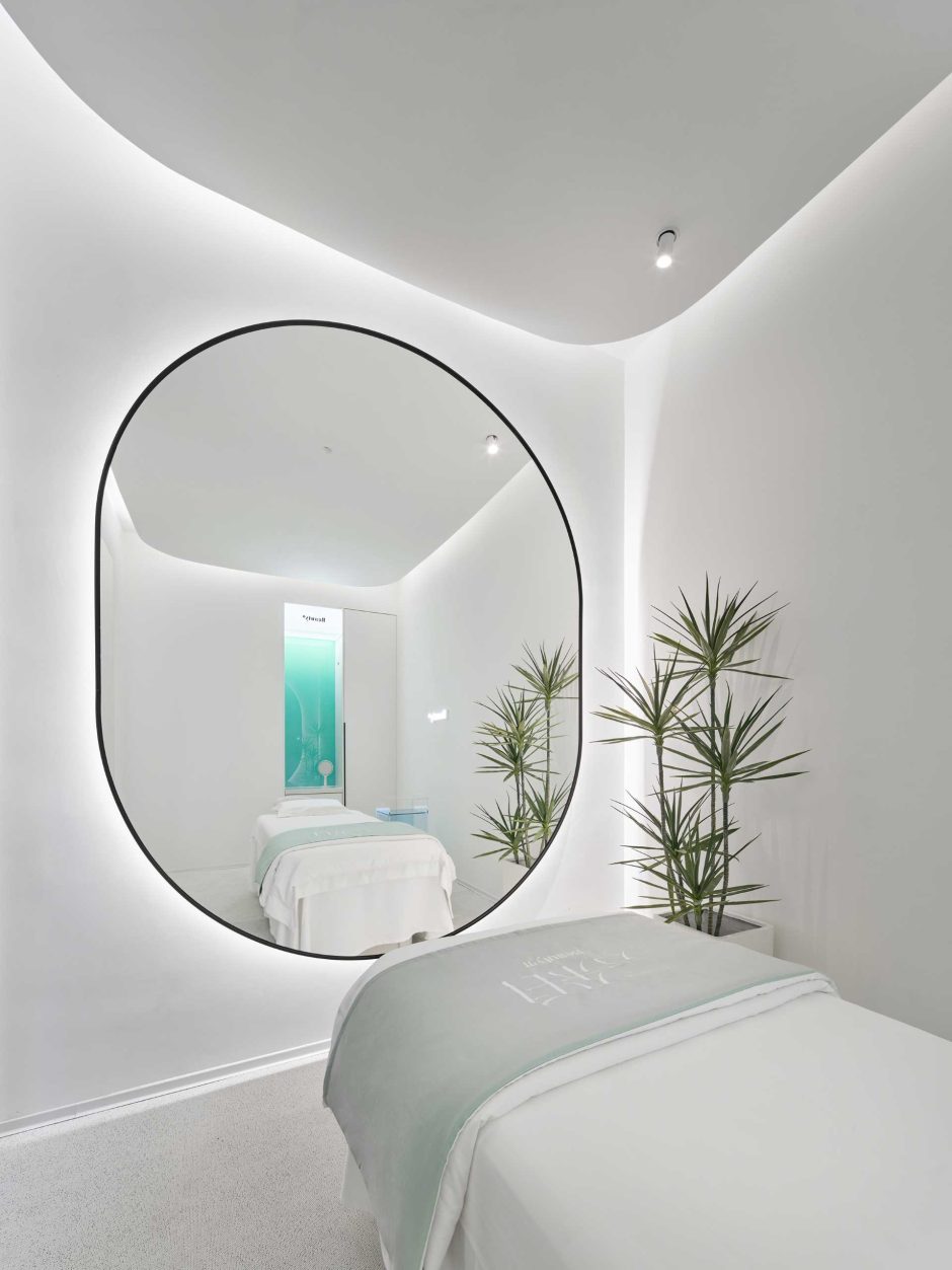 Before & After - A Dark Retail Space Transformed Into A Bright Skincare ...