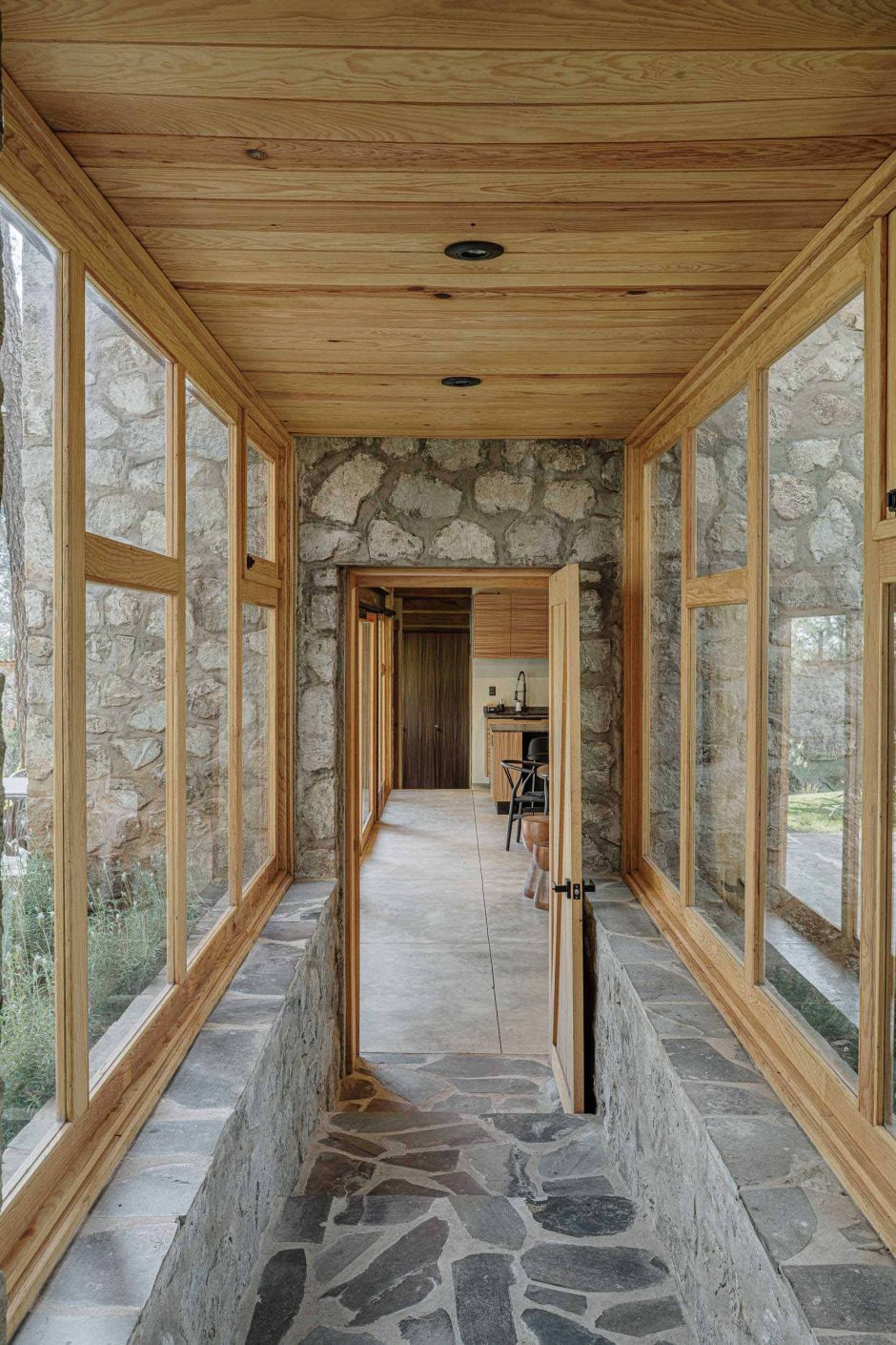 This Modern House Was Made From Locally Sourced Stone | ARCHCOD