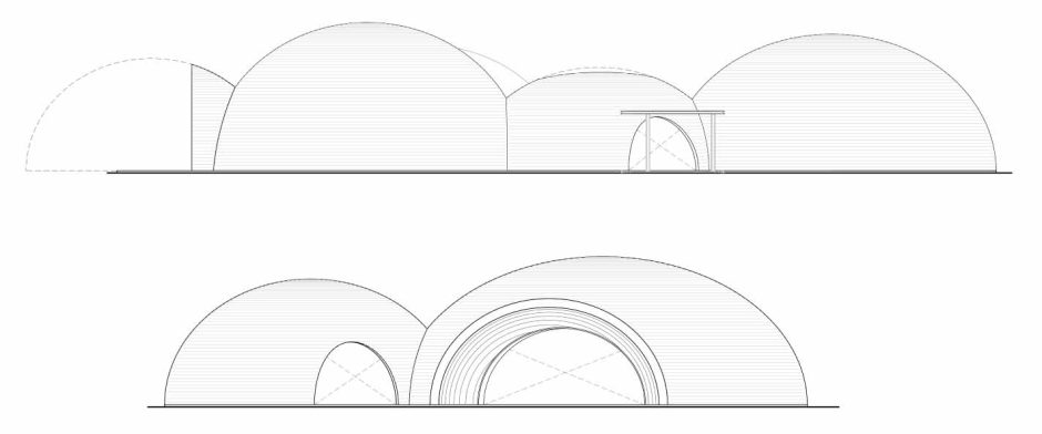 The Design Of This Shingle-Clad Hotel Lobby Was Inspired By A Coconut