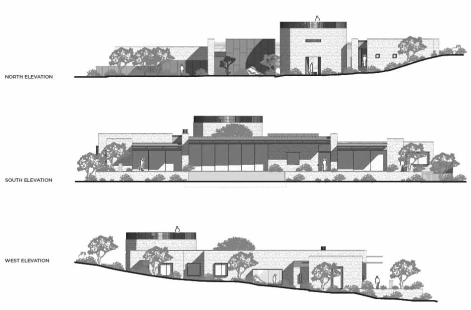 The Surrounding Desert Was Blended Into This Modern Home