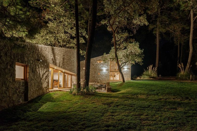 This Modern House Was Made From Locally Sourced Stone