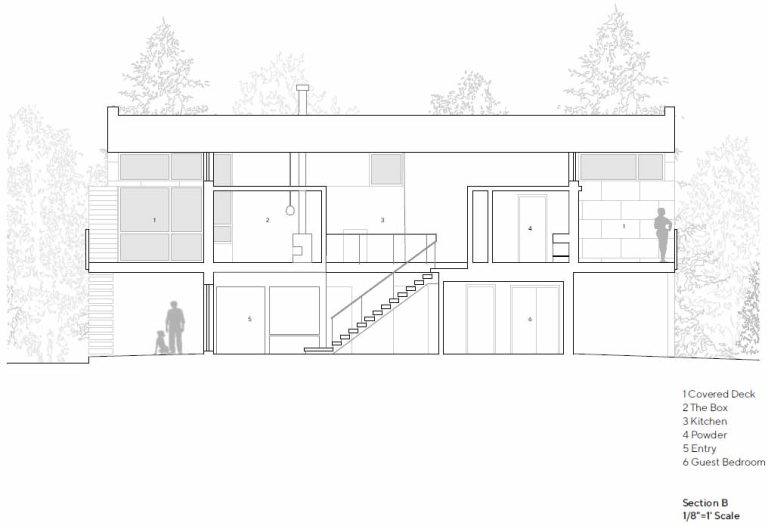 A Rusty Exterior For A Home In A Rustic Setting