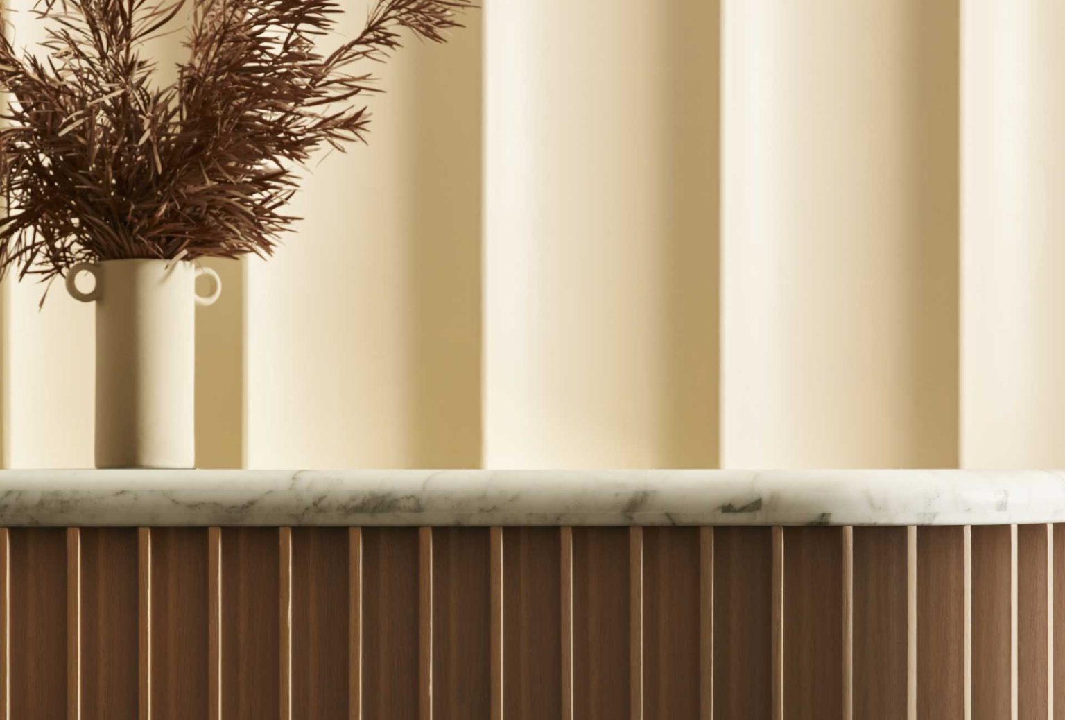 Arched Geometry Adds Personality To This Office Building Lobby