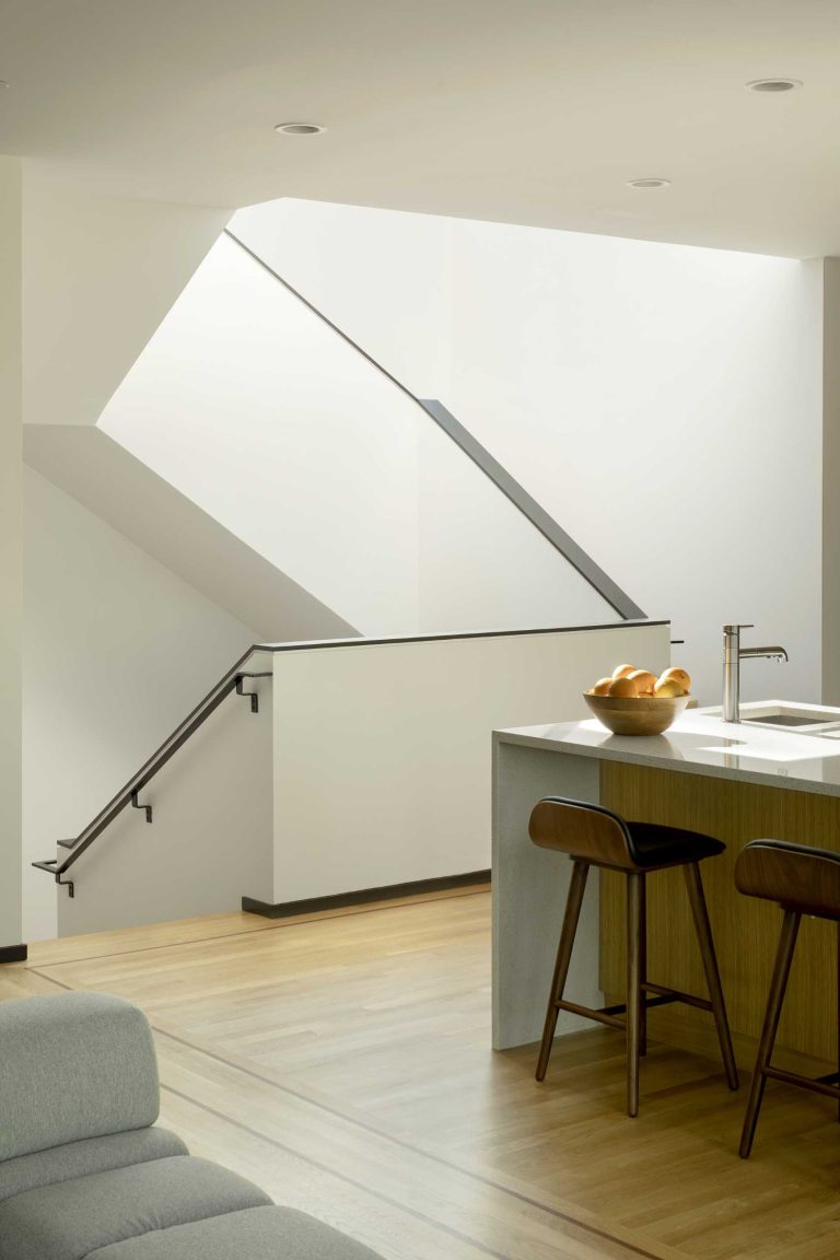 This Home Hidden In The Forest Appears Like A Stack Of Illuminated Boxes