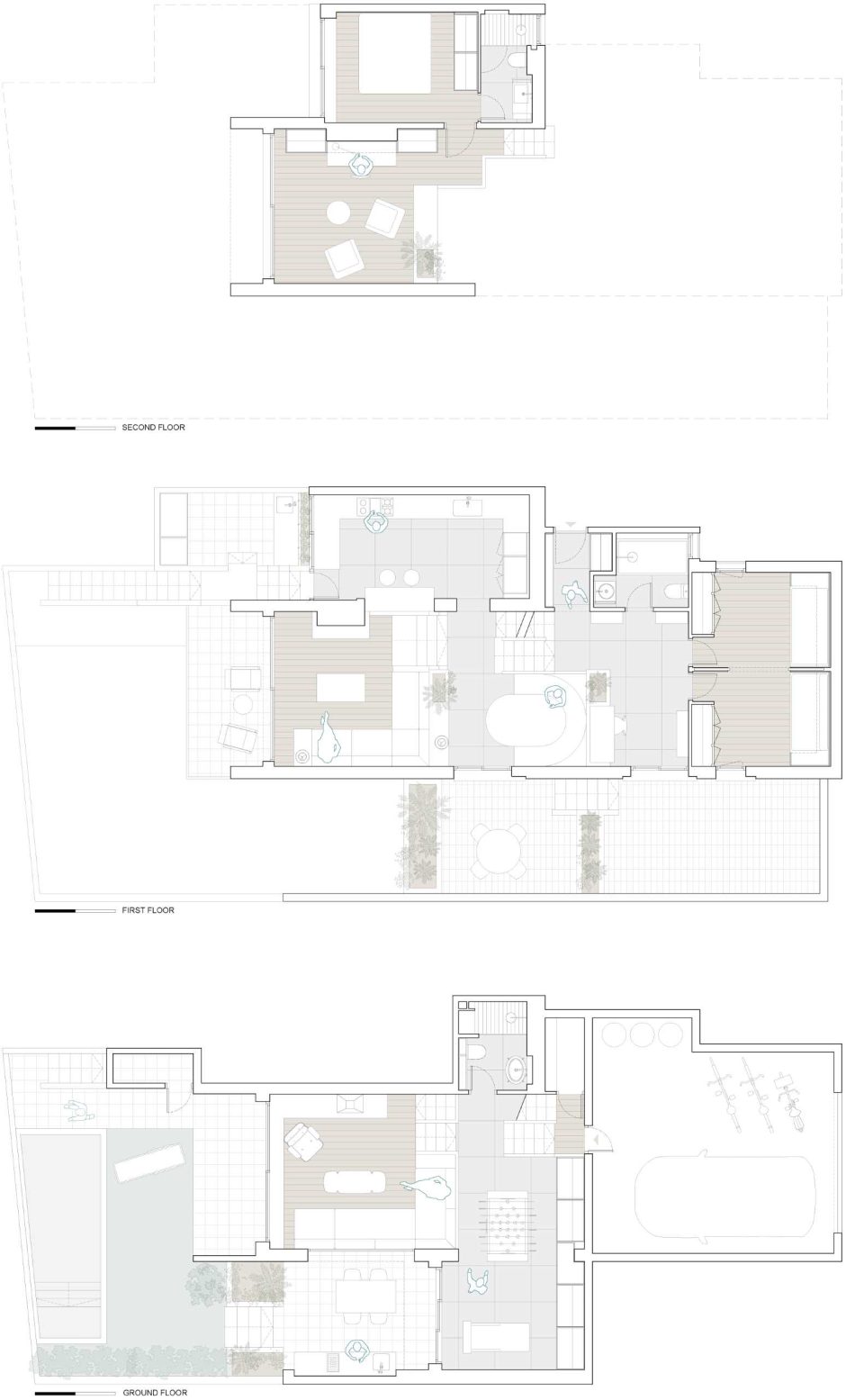 Built-In Furniture Makes The Most Of This Renovated Home's Interior