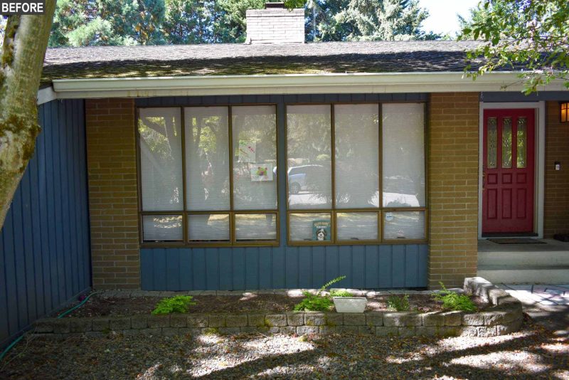 Before & After - A 1970s Home Received A Contemporary Renovation