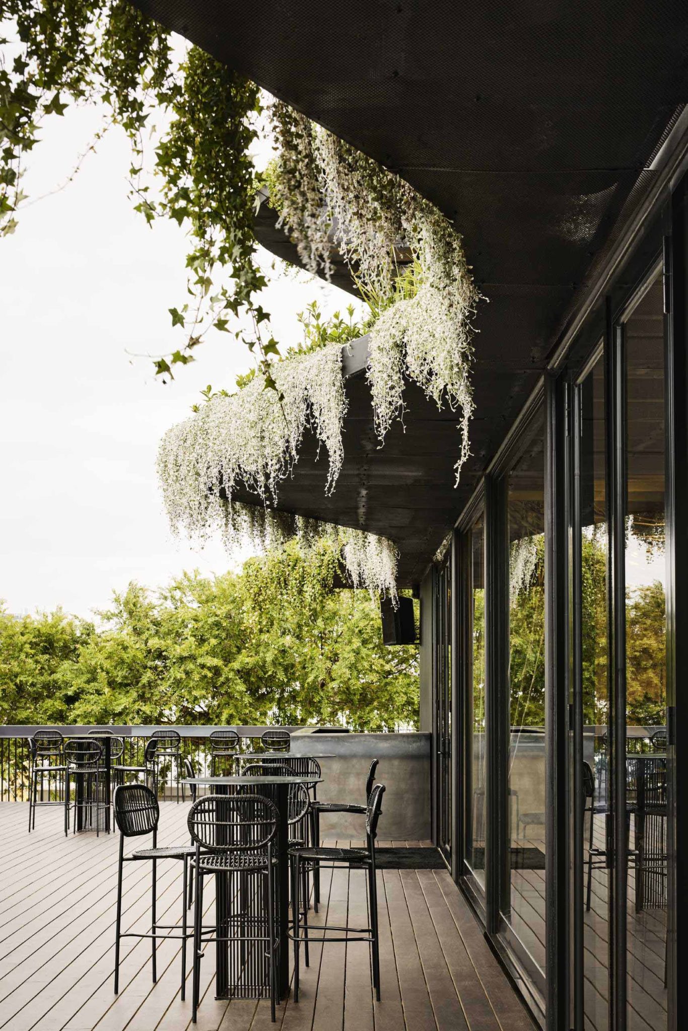 One Thousand Plants Cover The Exterior Of The 'Landmark by Lexus' Pavilion