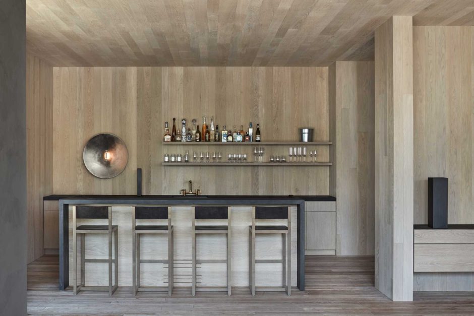 Wood Covers The Interior And Exterior Of This Modern Canadian Cottage