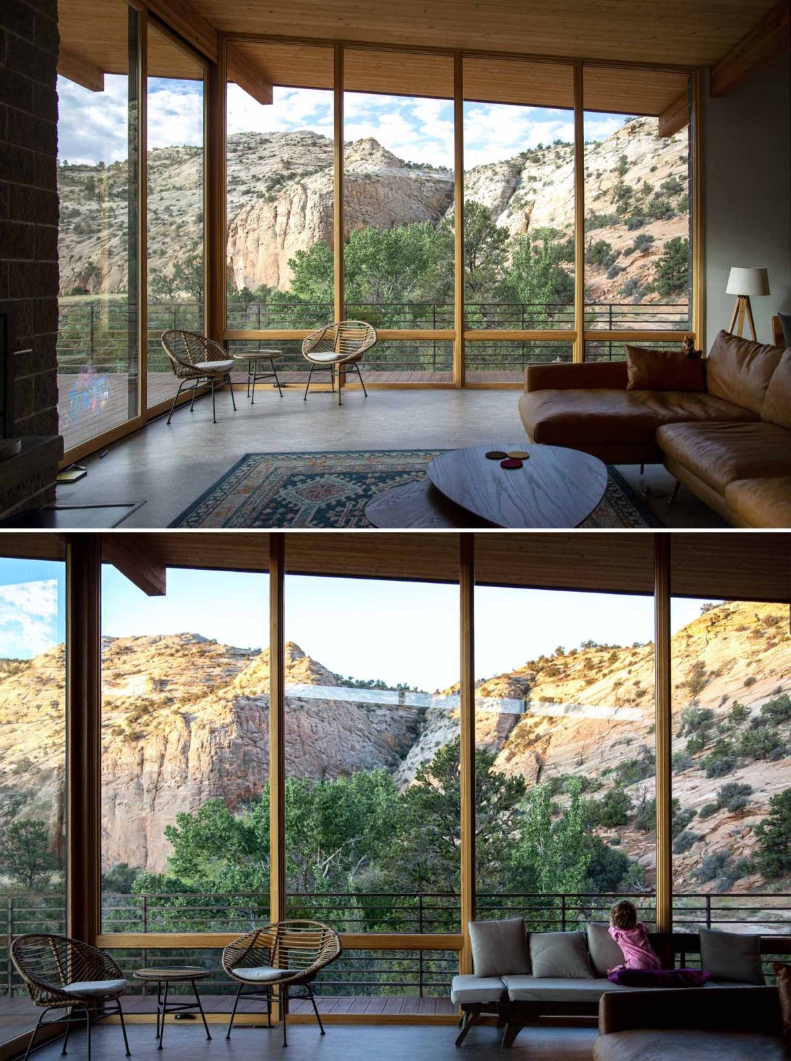 The Rugged Materials On This Home Reflect The Desert That Surrounds It