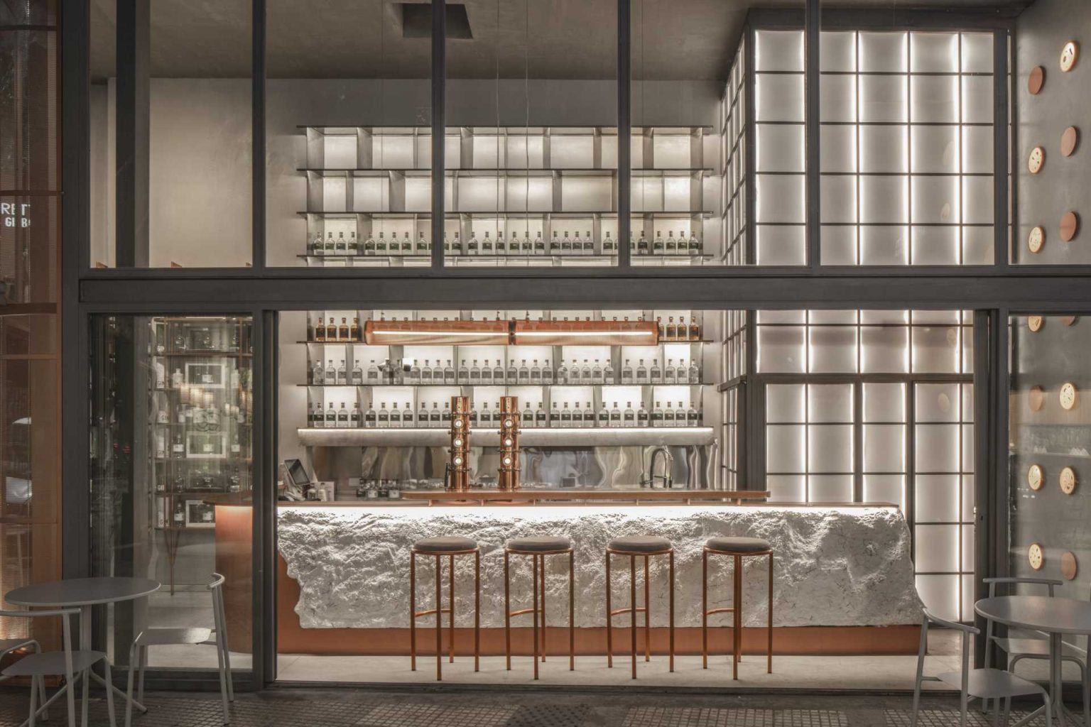 Distillery-Inspired Materials Are Featured Throughout The Interior Of ...