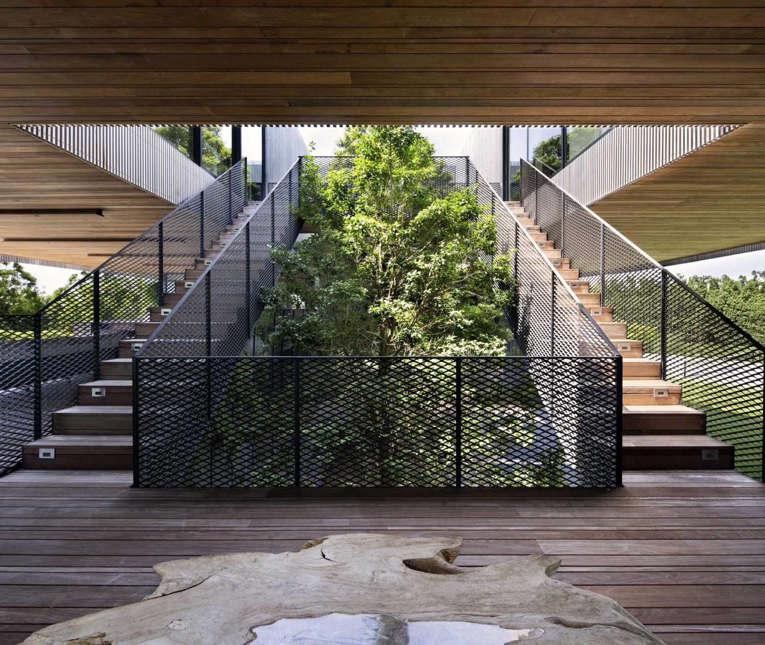 This Elevated Home Allows Plants To Be Grown Underneath