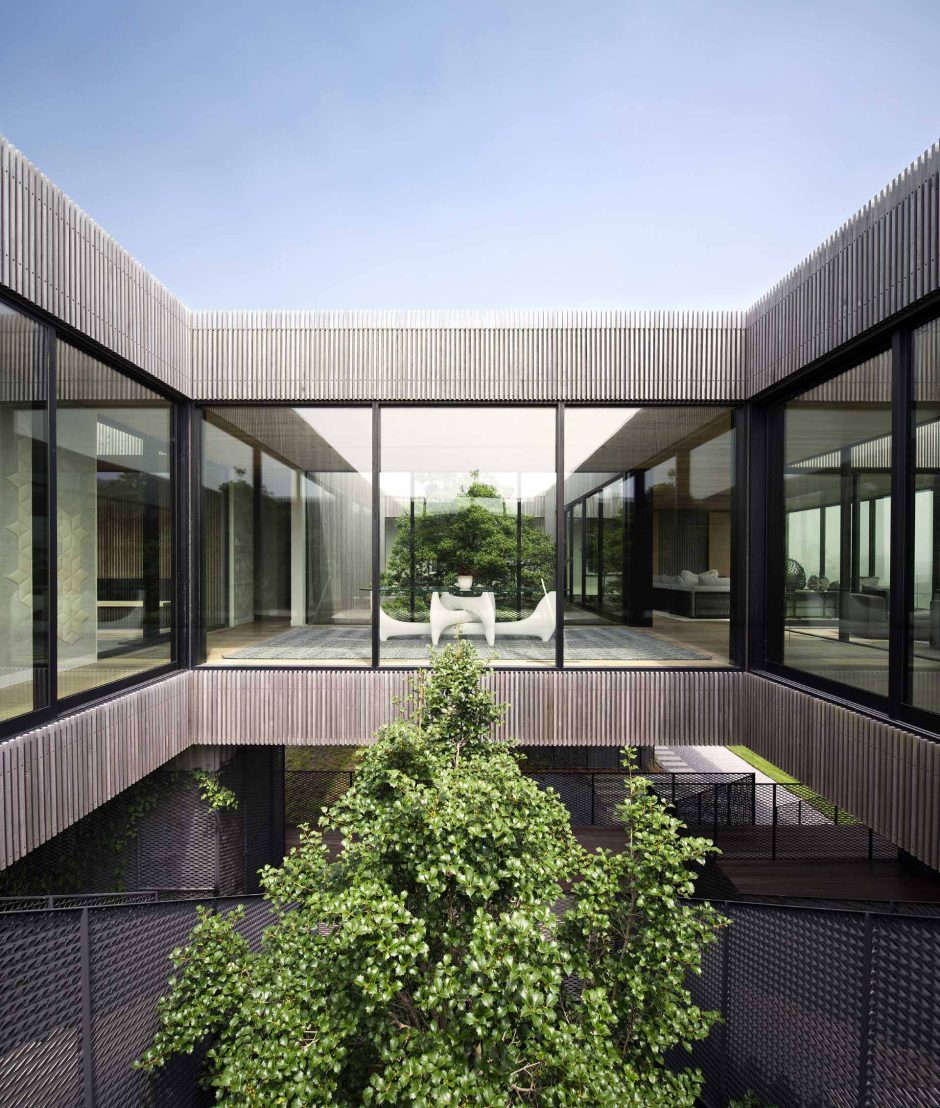 This Elevated Home Allows Plants To Be Grown Underneath