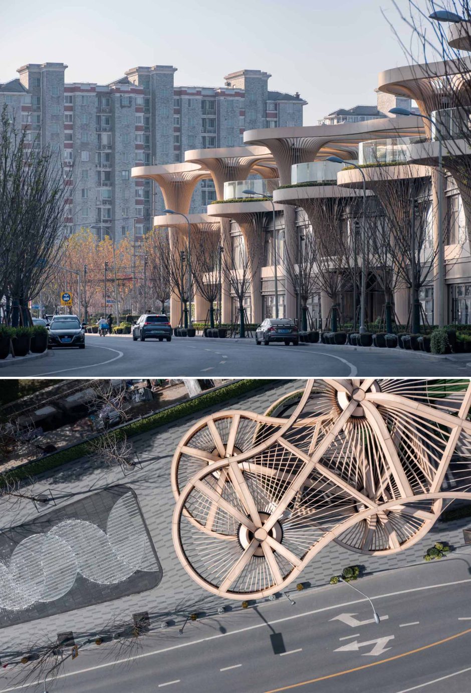 A New Building In Shanghai Inspired By A Forest Of Trees