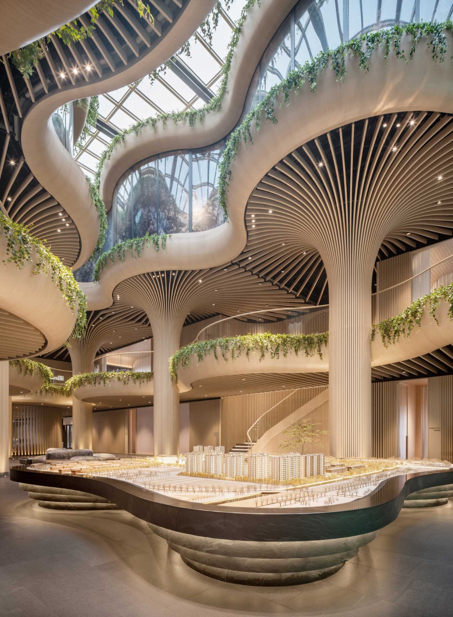 A New Building In Shanghai Inspired By A Forest Of Trees