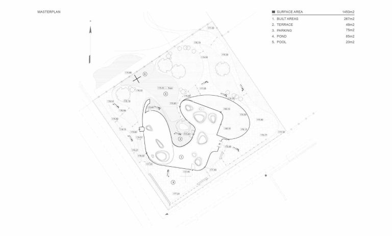 This Sculptural Home Is Full Of Curves And Surrounded By Landscaping