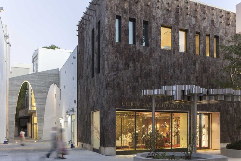 This Alley Between Buildings Was Transformed With A Series Of Arches