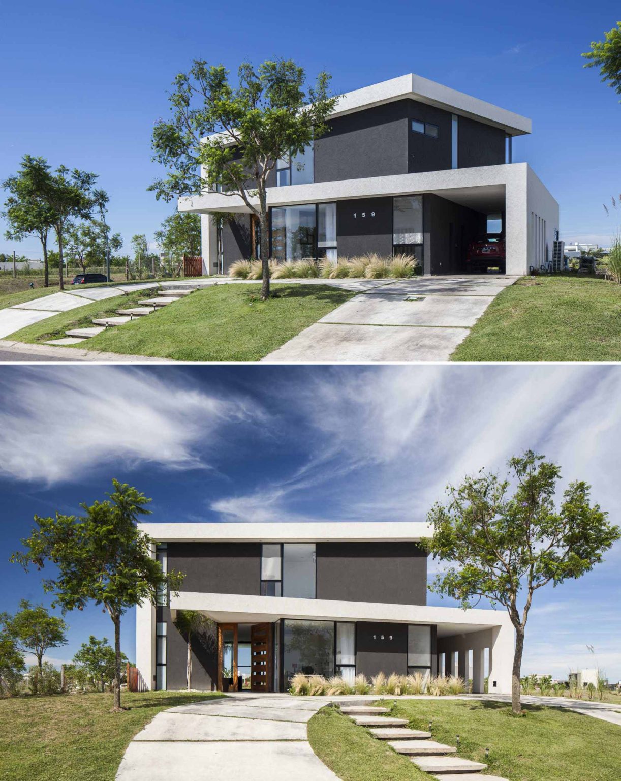 A House Design Inspired By The Idea of Turning Boxes