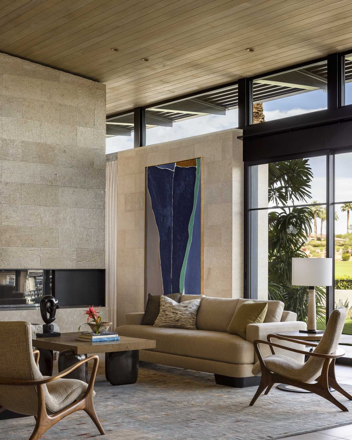 Reflecting Ponds And Concrete Lily Pads Help Create Tranquility At This ...