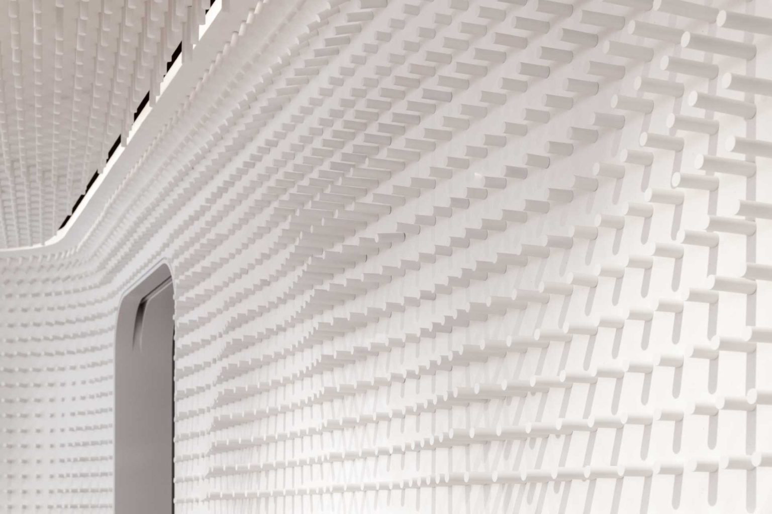 A Colossal Curved Glass Window Shows Off The Biggest LULULEMON Flagship ...