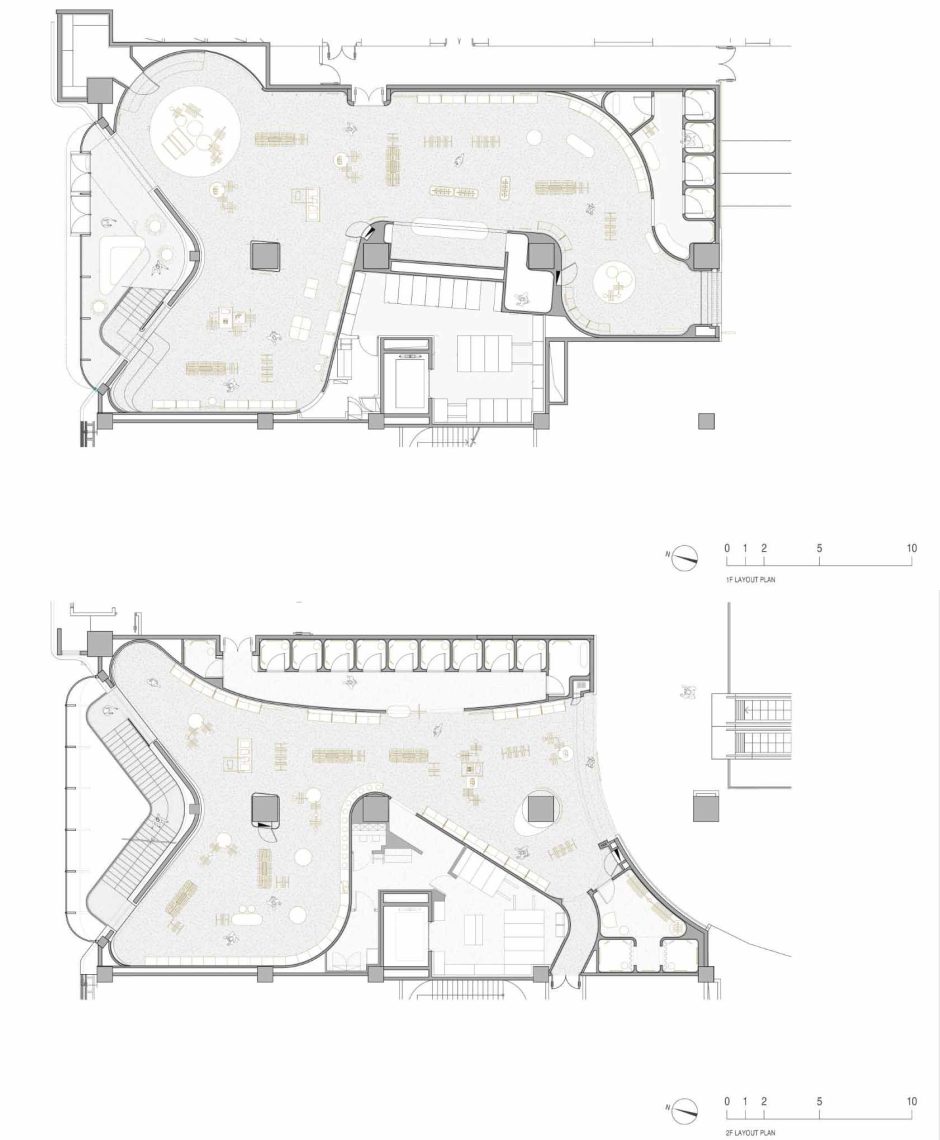 A Colossal Curved Glass Window Shows Off The Biggest LULULEMON Flagship ...