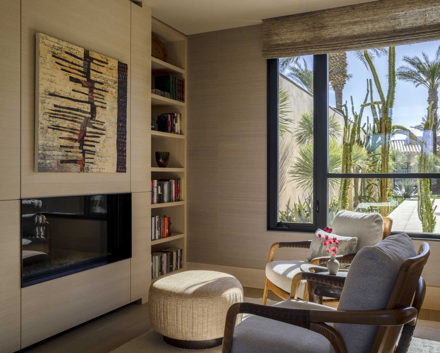 Reflecting Ponds And Concrete Lily Pads Help Create Tranquility At This ...