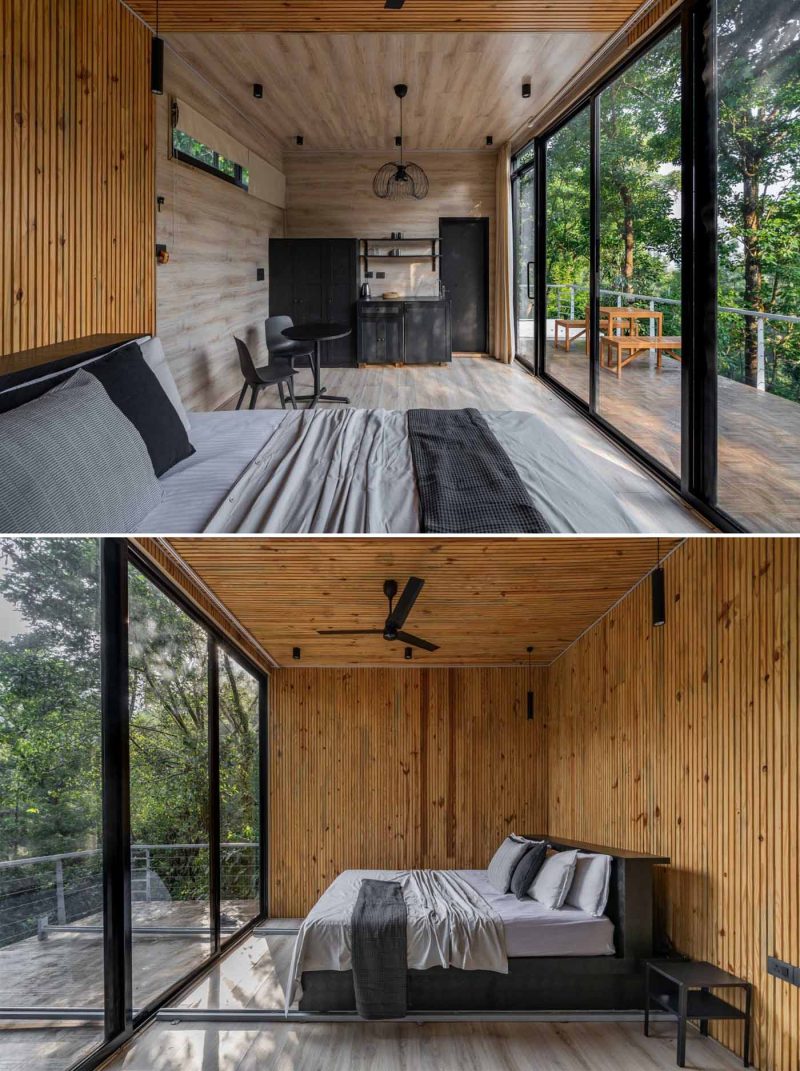 A Bed That Can Slide To Be Outside