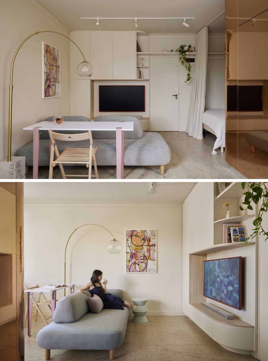 A Multi-Functional Brass Clad Pod Is A Unique Feature In This Small ...