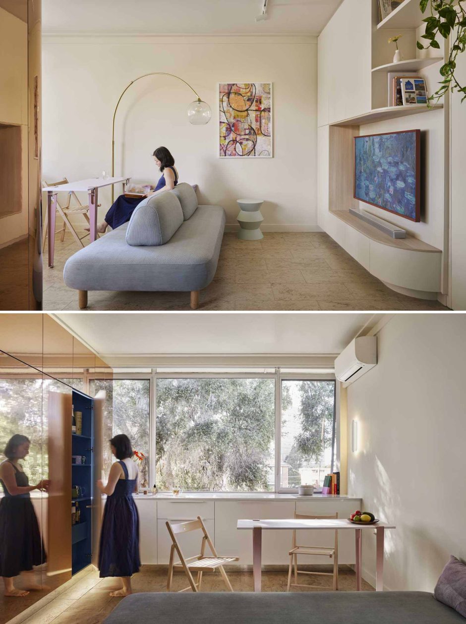 A Multi-Functional Brass Clad Pod Is A Unique Feature In This Small ...